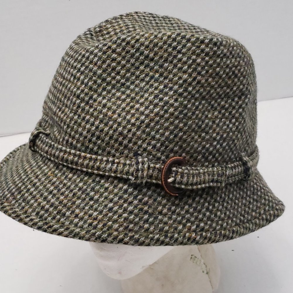 Vintage Herbert Johnson Wool Tweed England Hat - Gem